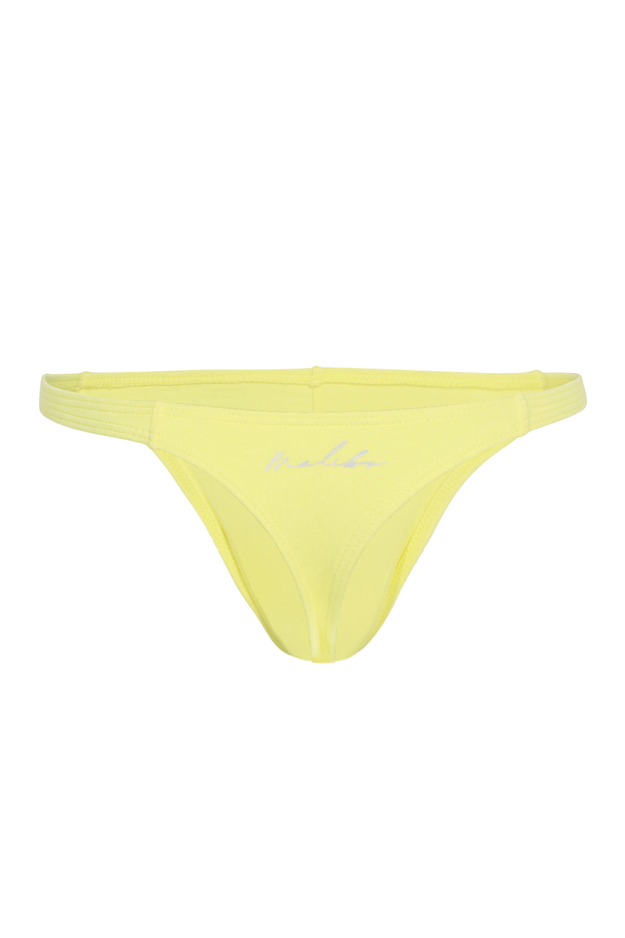 Cheeky Classic G-String Thong - Lemon Yellow – JJ Malibu