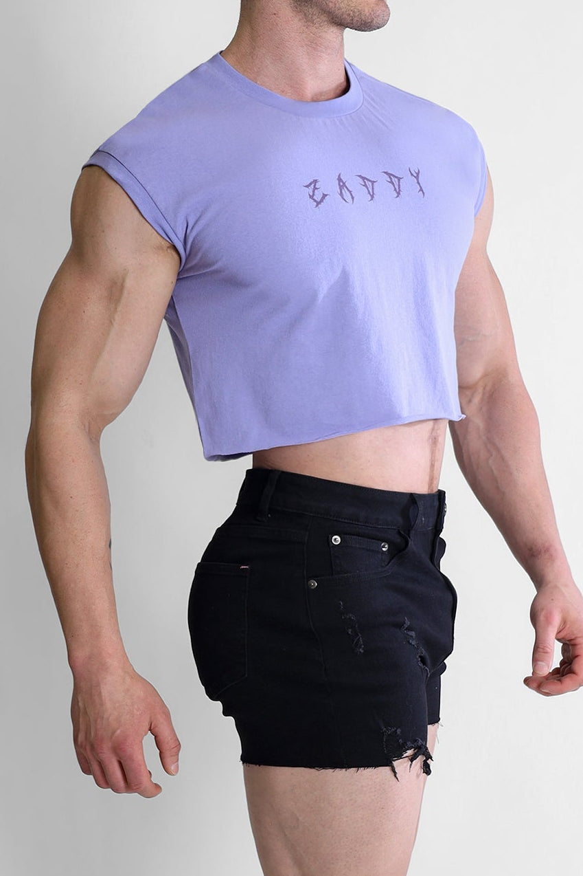 Escapism Muscle-Fit Crop Tank - Zaddy – JJ Malibu